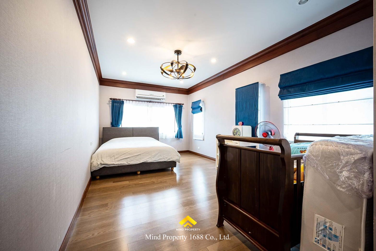 Mind Property | Single corner house, ready to move in, Burasiri Phatthanakan, Sukhumvit 77, 134 ...