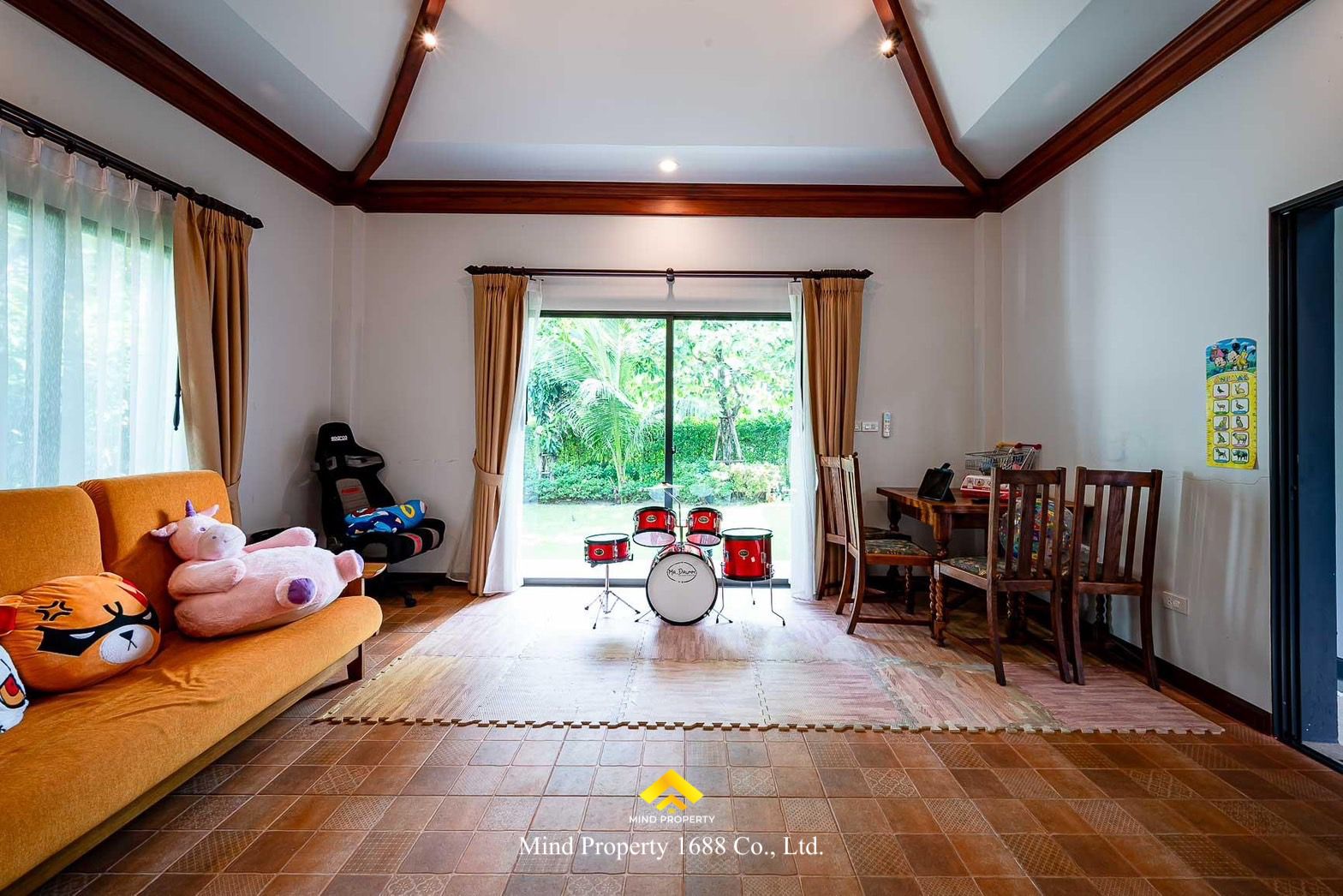 Mind Property | Single corner house, ready to move in, Burasiri Phatthanakan, Sukhumvit 77, 134 ...