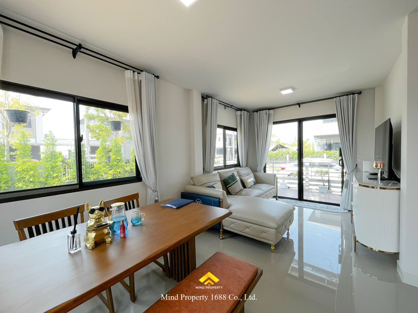 Mind Property | บ้านเดี่ยว หลังมุม หมู่บ้าน แกรนด์ พลีโน่ รามอินทรา วงแหวน ติดถนนใหญ่ ใกล้จุด ...