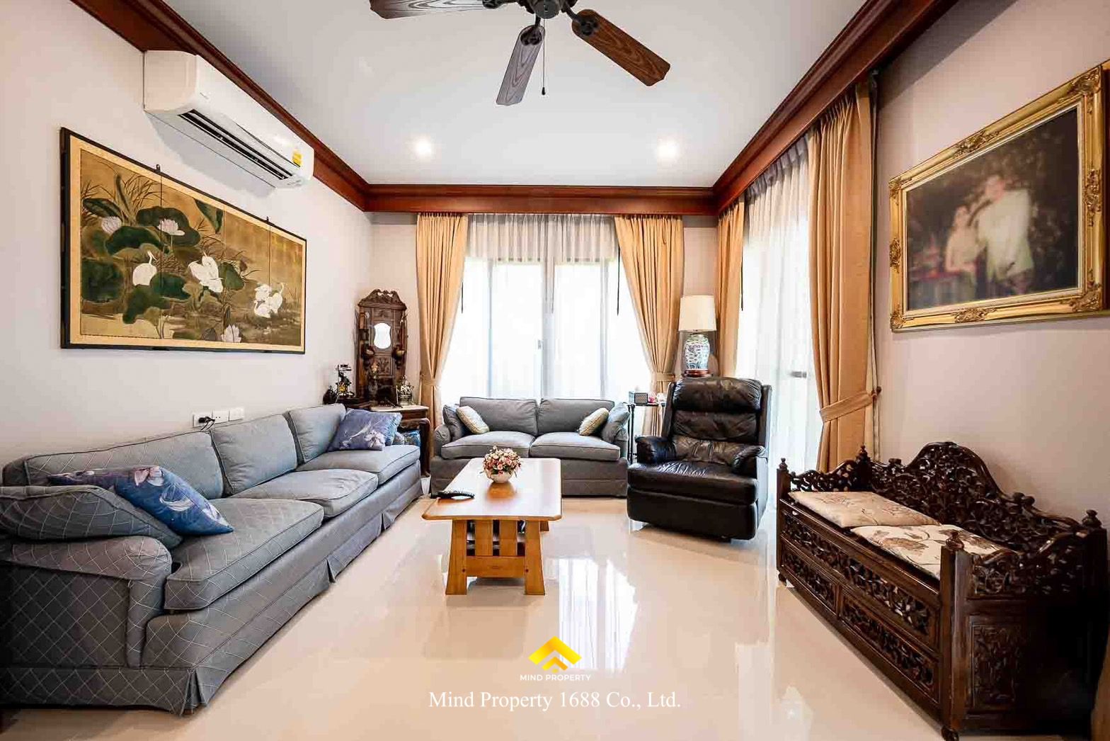 Mind Property | Single corner house, ready to move in, Burasiri Phatthanakan, Sukhumvit 77, 134 ...